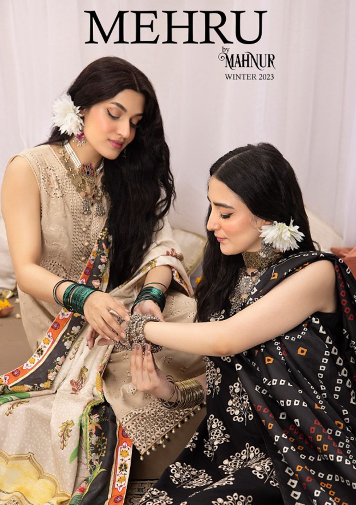 Mahnur Mehru Winter 2023 – Saleem Fabrics Traditions