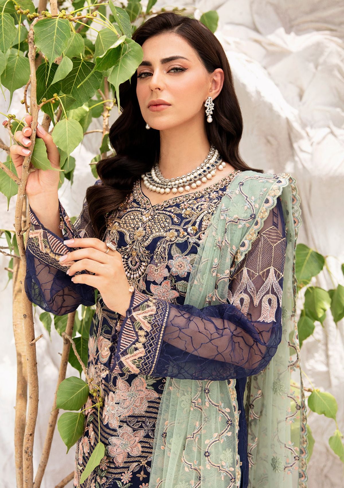 Ramsha Minhal V9 Chiffon 2023 – Saleem Fabrics Traditions
