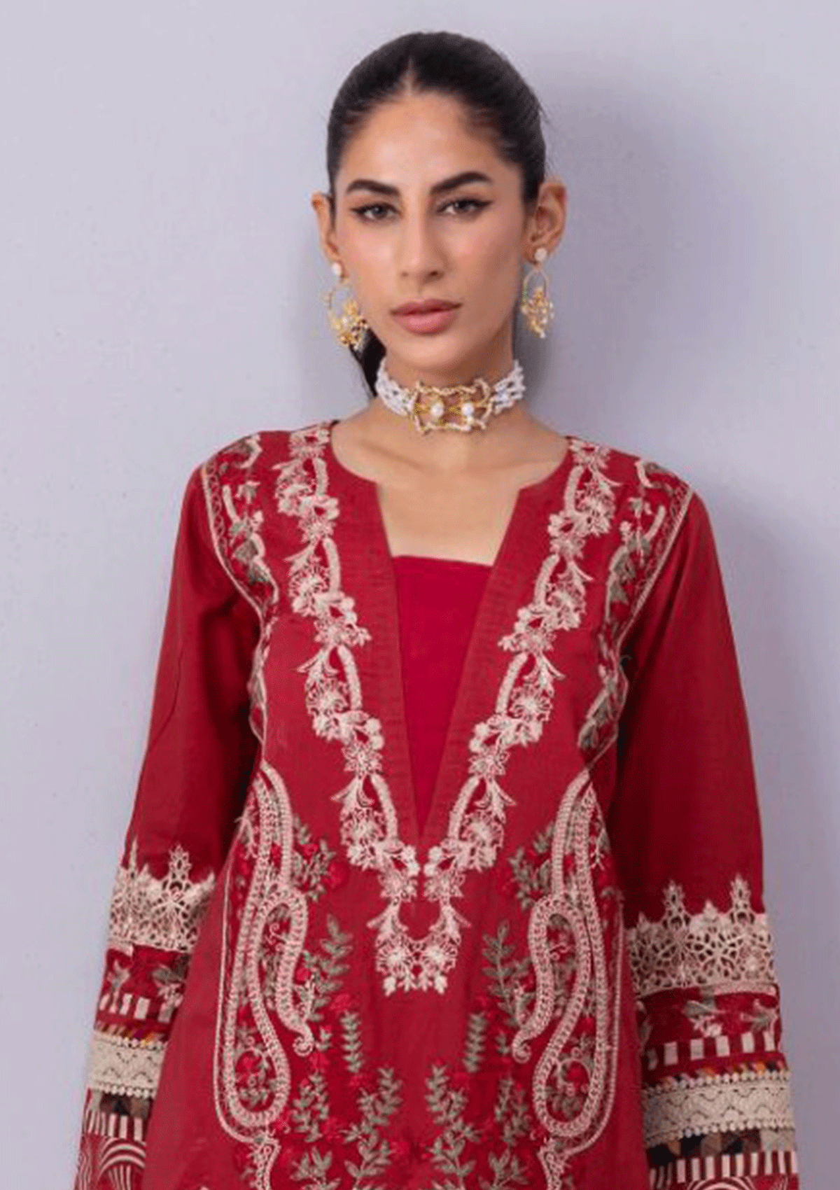 Lawn Collection - Elaf - Signature - ESC#8B – Saleem Fabrics Traditions