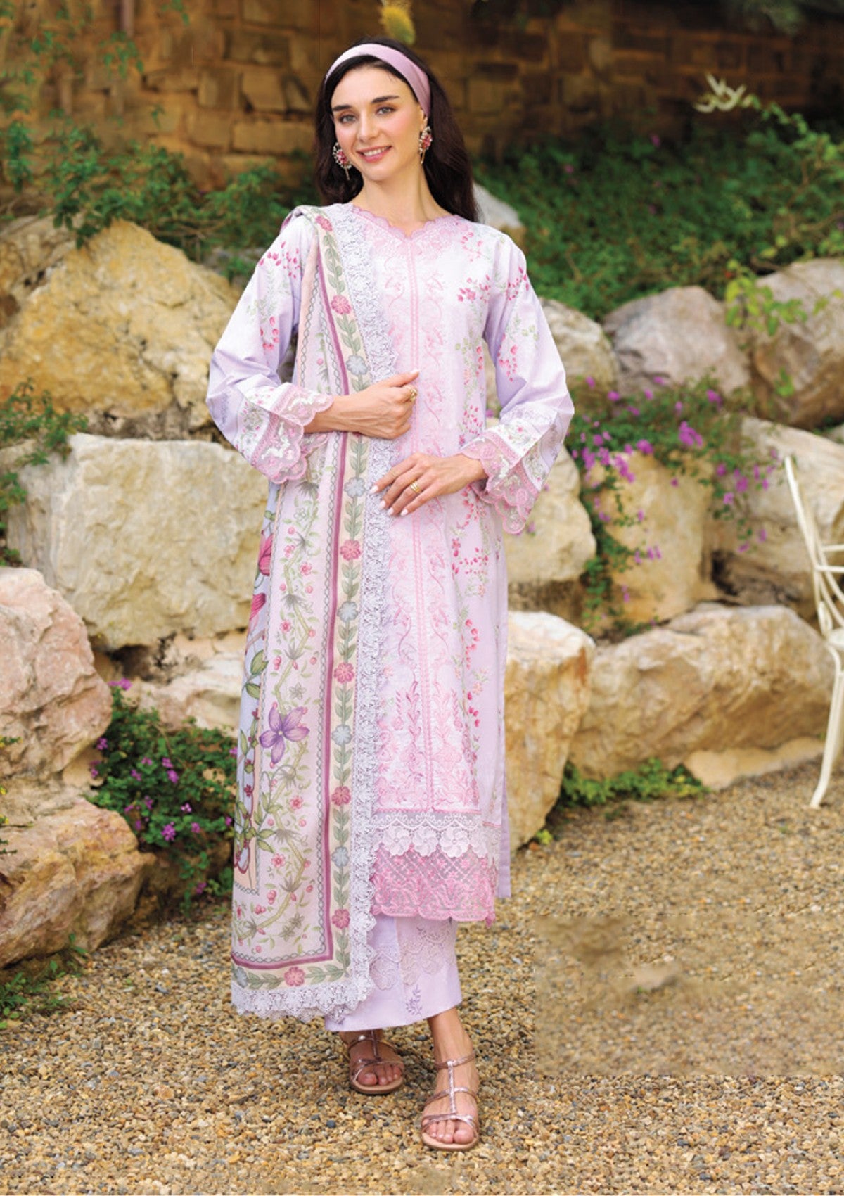 Lawn - Ayleen - Naqsh - Summer 26 - NIGARISH – Saleem Fabrics Traditions