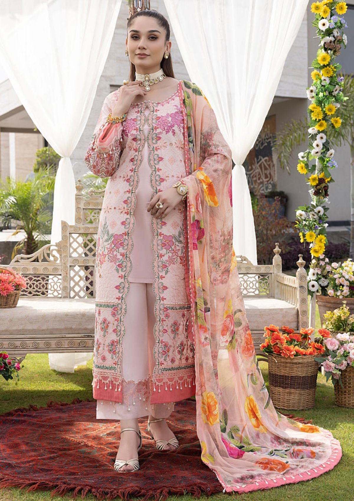 Lawn Collection - Razab - Legacy - Luxury - LGC#05 – Saleem Fabrics ...