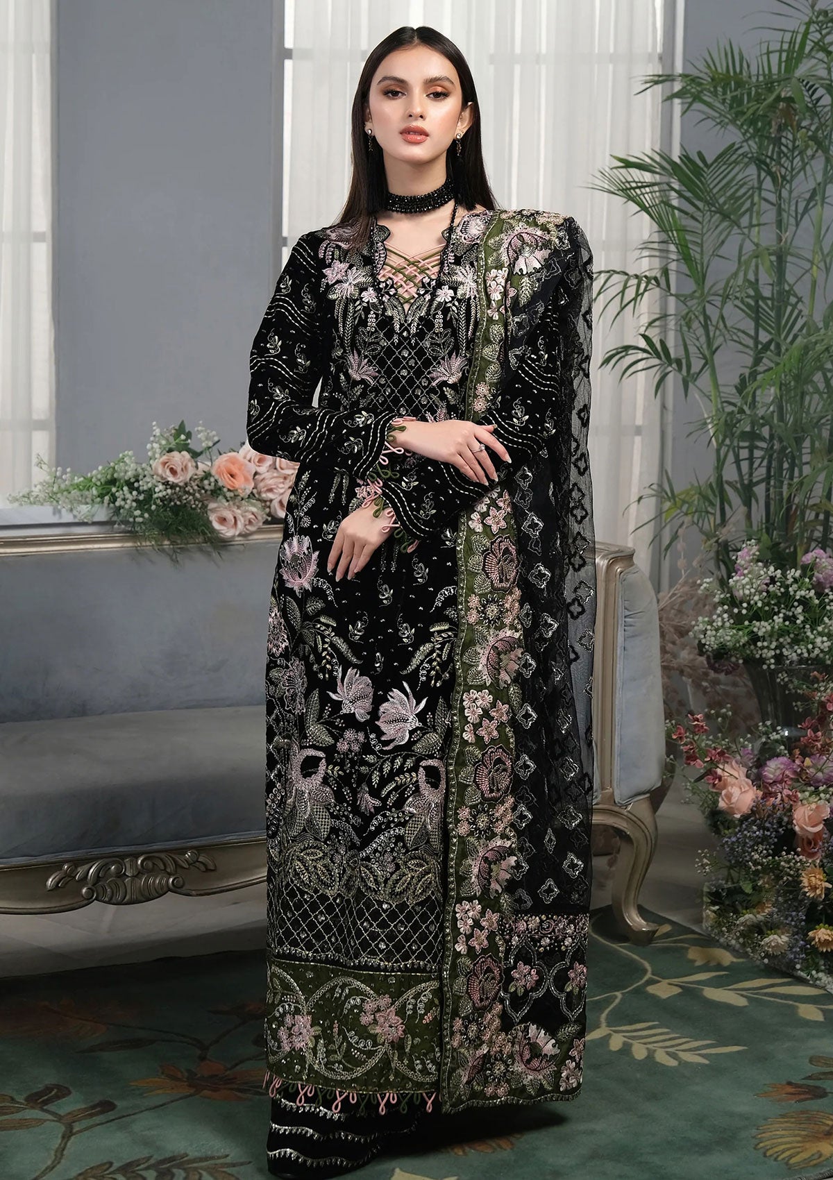 Formal Collection - Lavish Premium - Luxury Formal - Vol 2 - DARK FORE – Saleem Fabrics Traditions