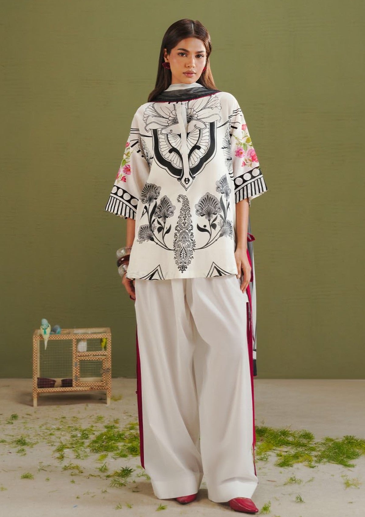 Lawn - Coco By Zara Shahjahan - Prints Drop One 26 - CPDO#10A - RAYA ...