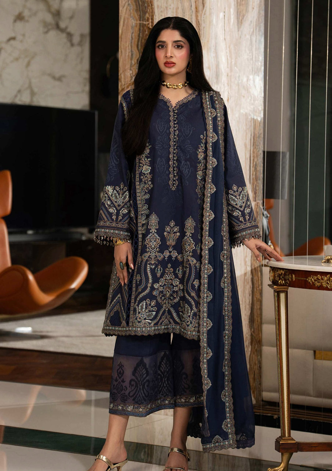 Maryum N Maria Luxury Lawn 2026 Premium Designer Collection – Saleem ...