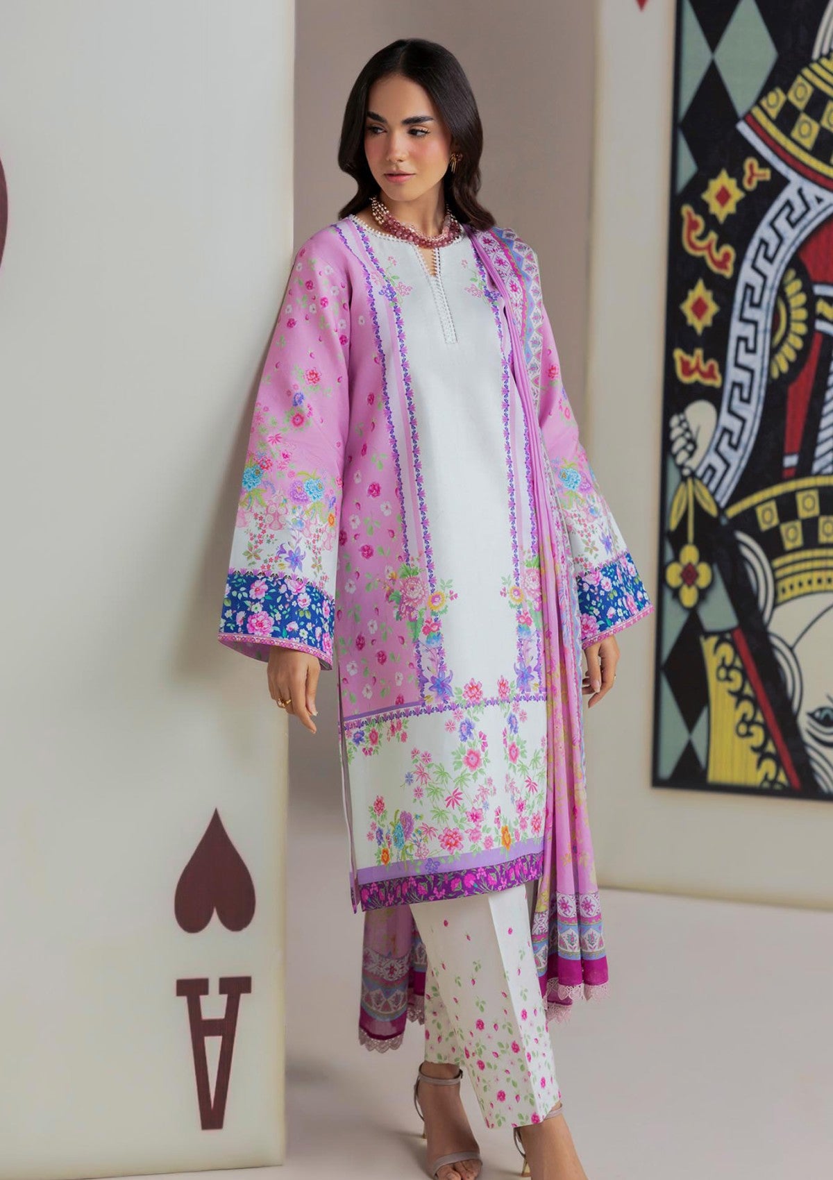 Lawn - Rajbari - Amal 26 - Summer Prints - Drop 1 - D#15 – Saleem ...
