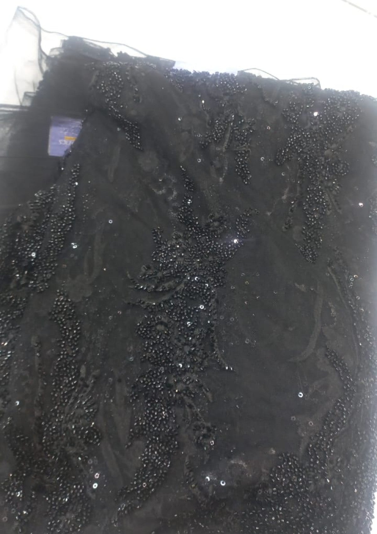 Fancy Embroidered Net FEN#1006 – Saleem Fabrics Traditions