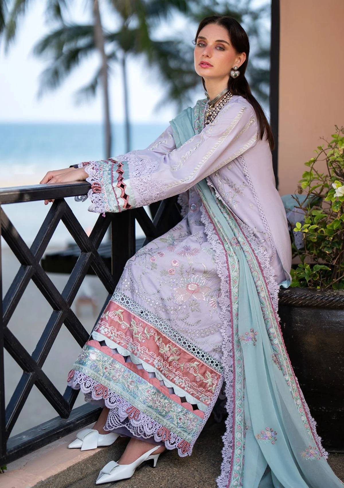 Lawn Collection - Alif - Signature - Luxury - ASL#11 - CASTLE – Saleem ...