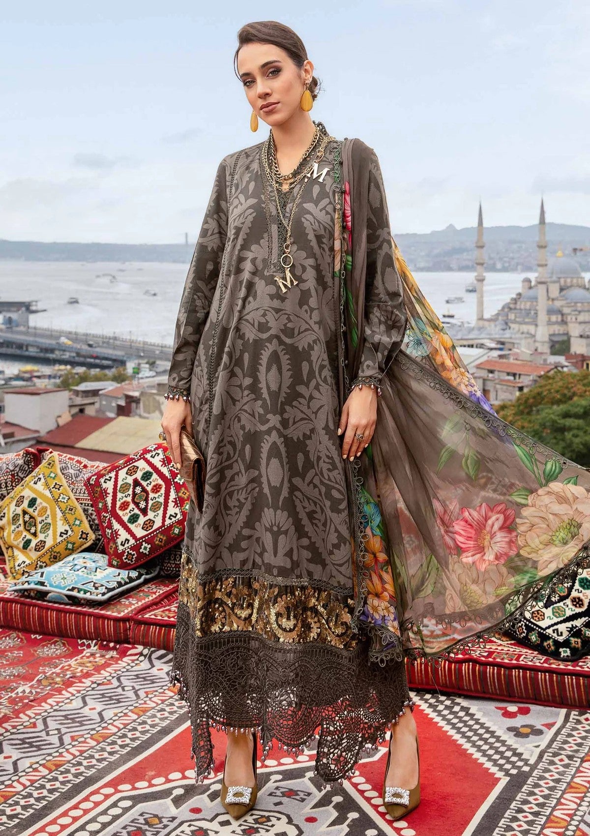 Winter Collection - Maria B - M Prints - Fall Edit 24 - MFE24#7A – Saleem Fabrics Traditions