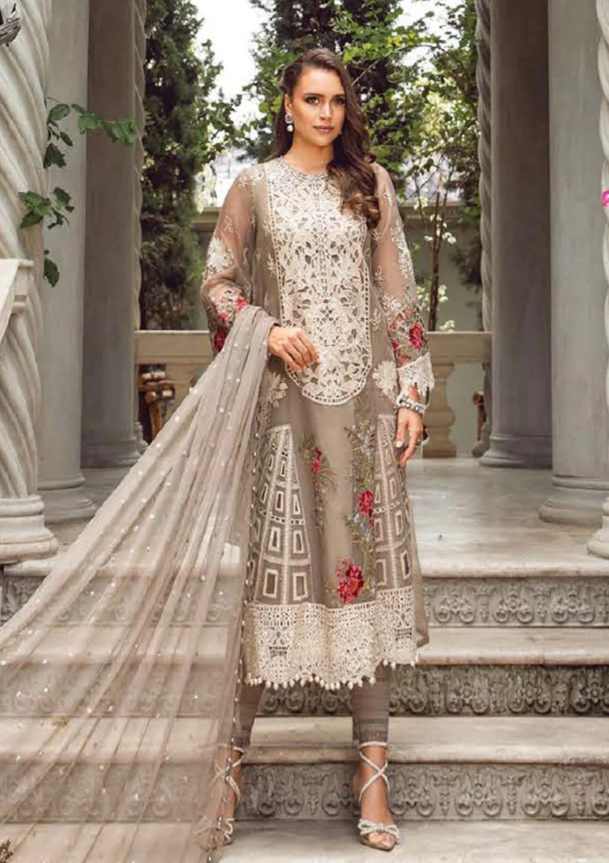 Lawn Collection - Maria B - Eid Collection 24 - MBEC#01 – Saleem ...