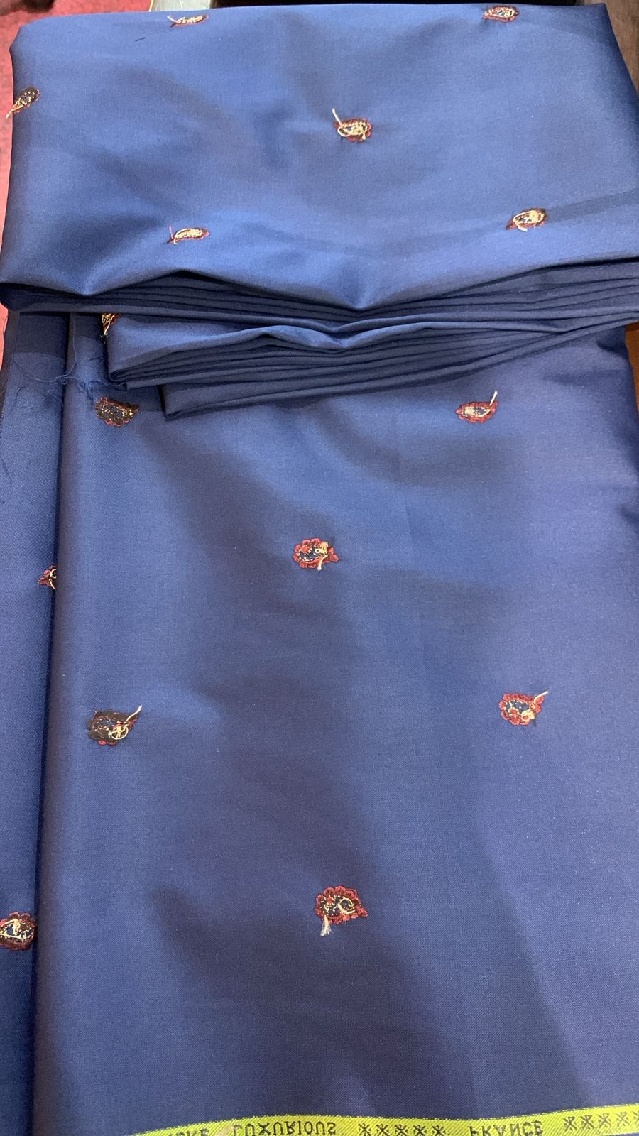 Elite Men Harrington Grayson - R Blue – Saleem Fabrics Traditions